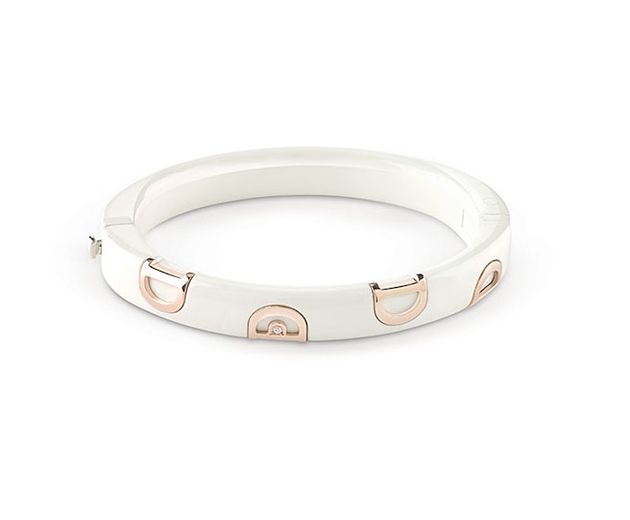 Bracciale Damiani D-icon Ceramica Bianca
